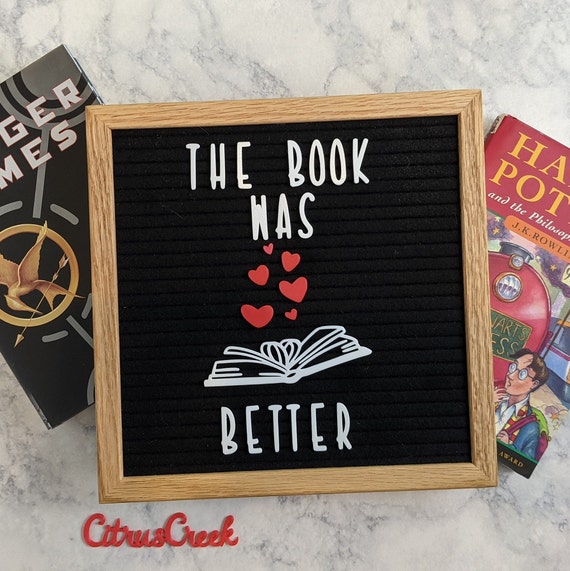 Wall Hangings Home & Living Bookclub Felt Board Accessory Book Letter ...