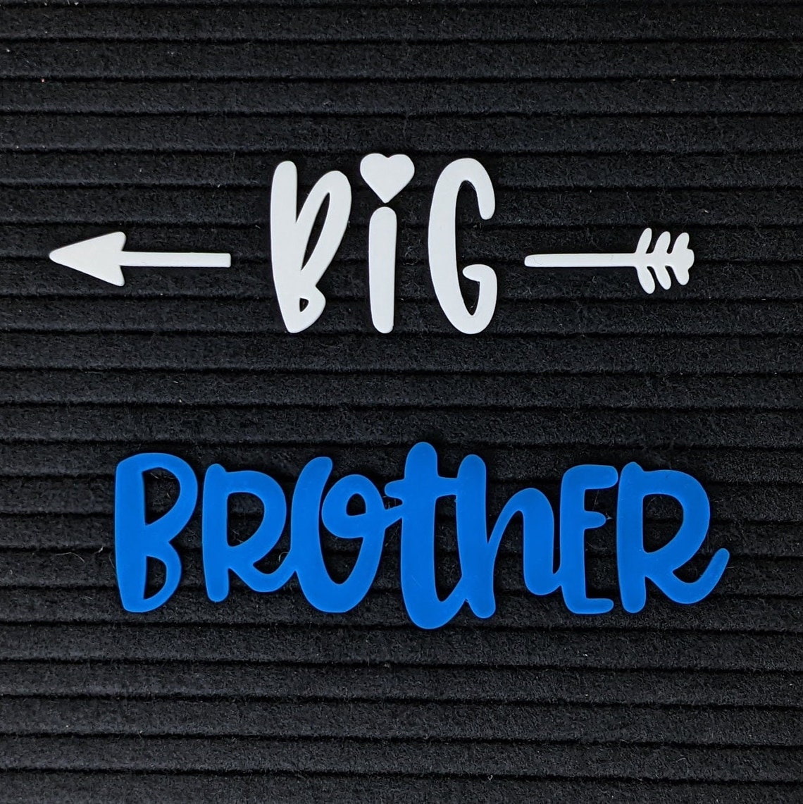 Big Brother Baby Announcement Letter Board Icons New Baby | Etsy