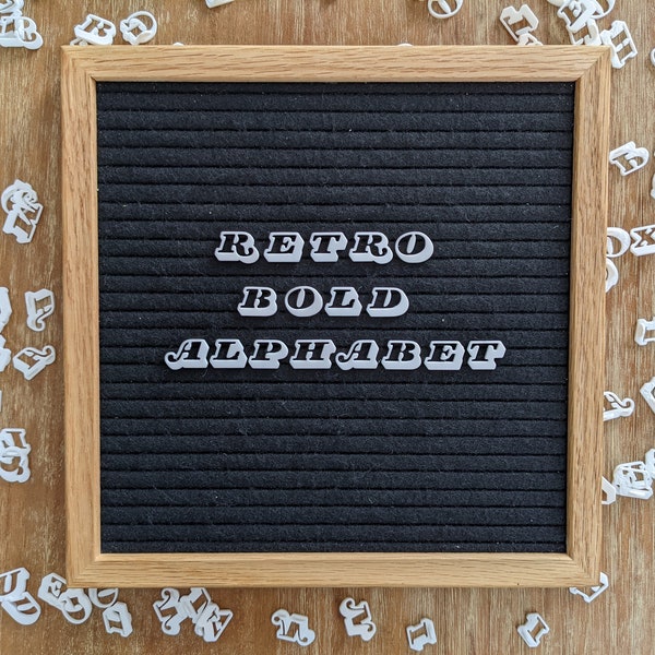 Retro Letter Board - Etsy