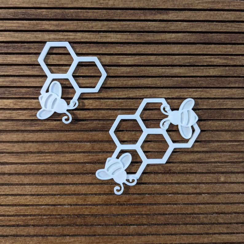 Bee and Honeycomb Letter Board Icons / Springtime Felt Board - Etsy