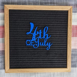 4th of July Saying Letter Board Icon / Fourth of July / Independence ...