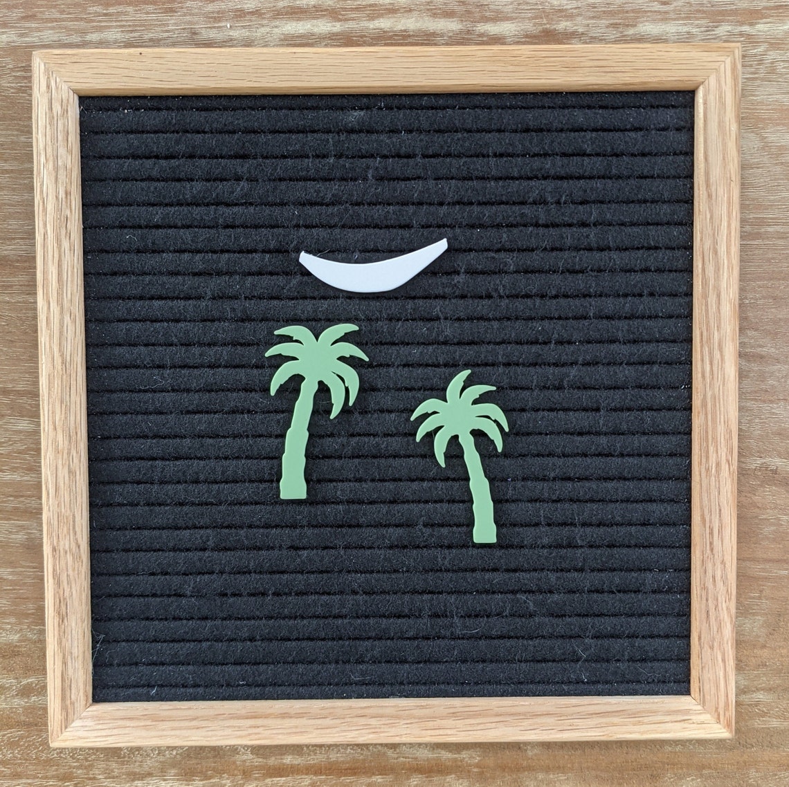 Palm Tree Hammock Letter Board Icon / Summer Time / Island | Etsy