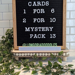 Customizable Letter Board Stand - Personalized Name Hashtag - Business ...