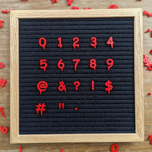 Blood Drip Numbers - Etsy