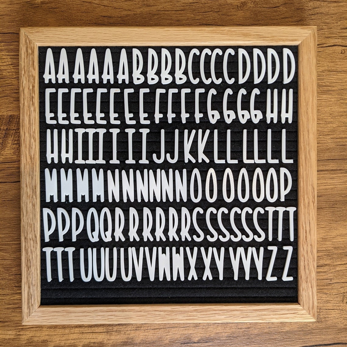 Letter Board Letters Farmhouse Boho / 1 Inch Skinny Alphabet | Etsy