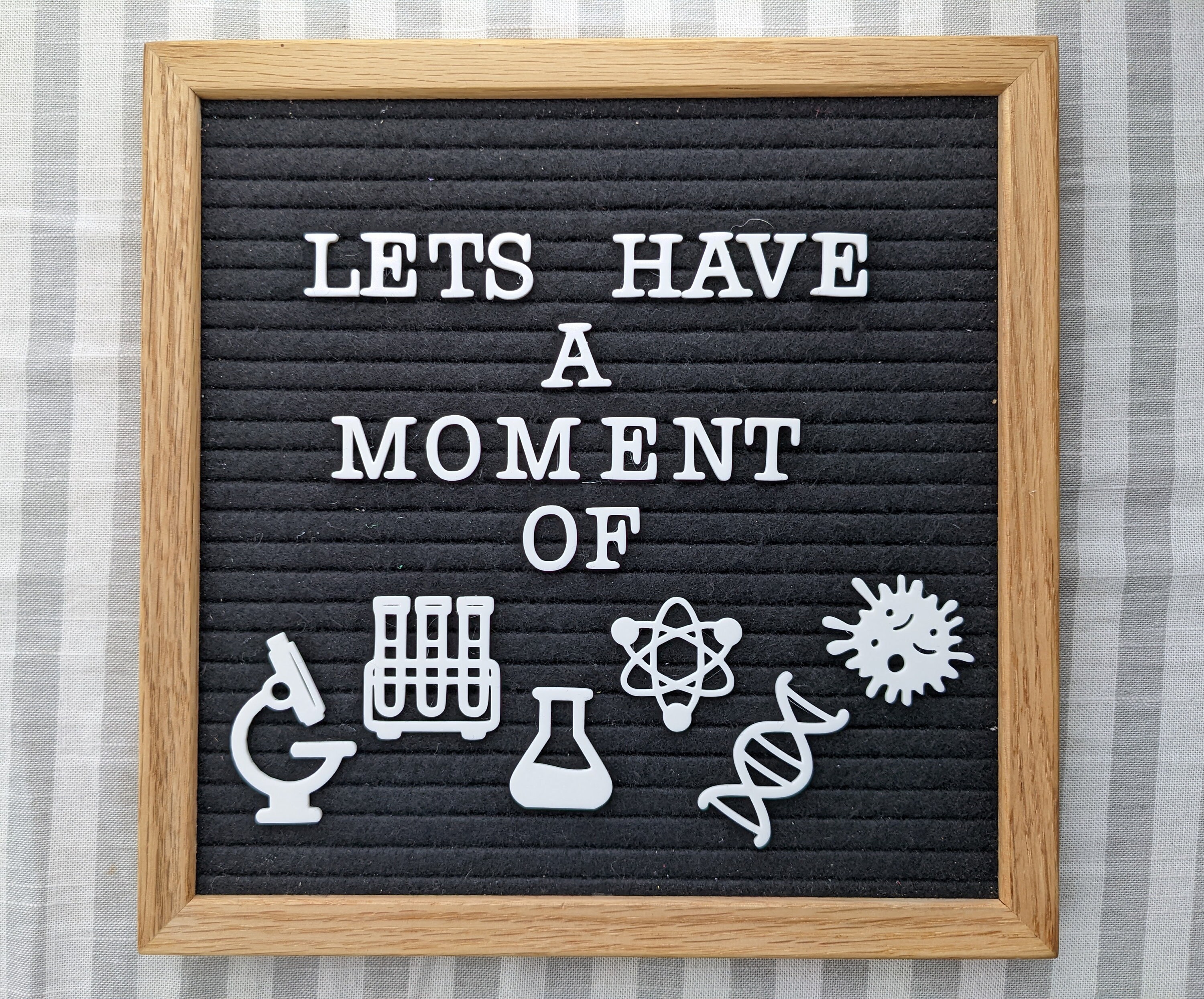 Science Letter Board Icons Back to School Felt Board - Etsy
