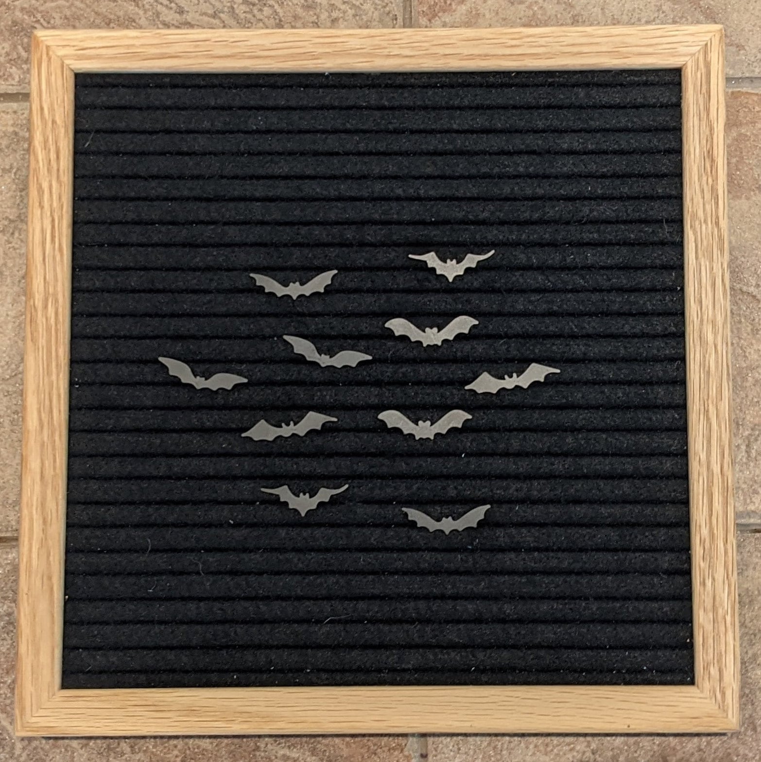 Bats Letter Board Icons Mini Flying Animal Happy Halloween - Etsy