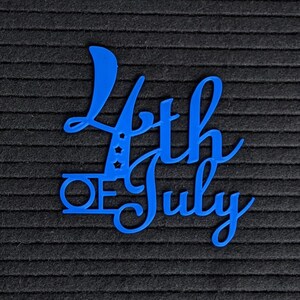 4th of July Saying Letter Board Icon / Fourth of July / Independence ...