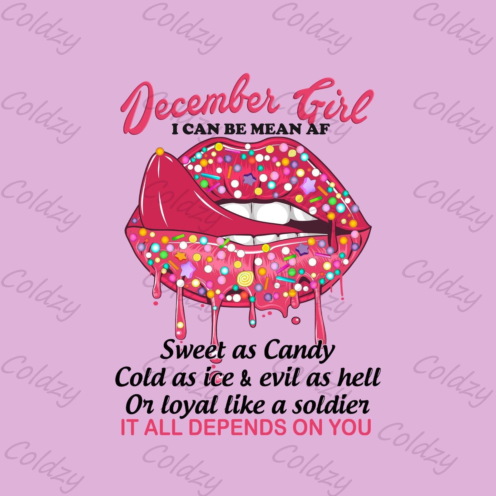 December Girl Is Png Birthday Girl Png Birthday Month Png Etsy
