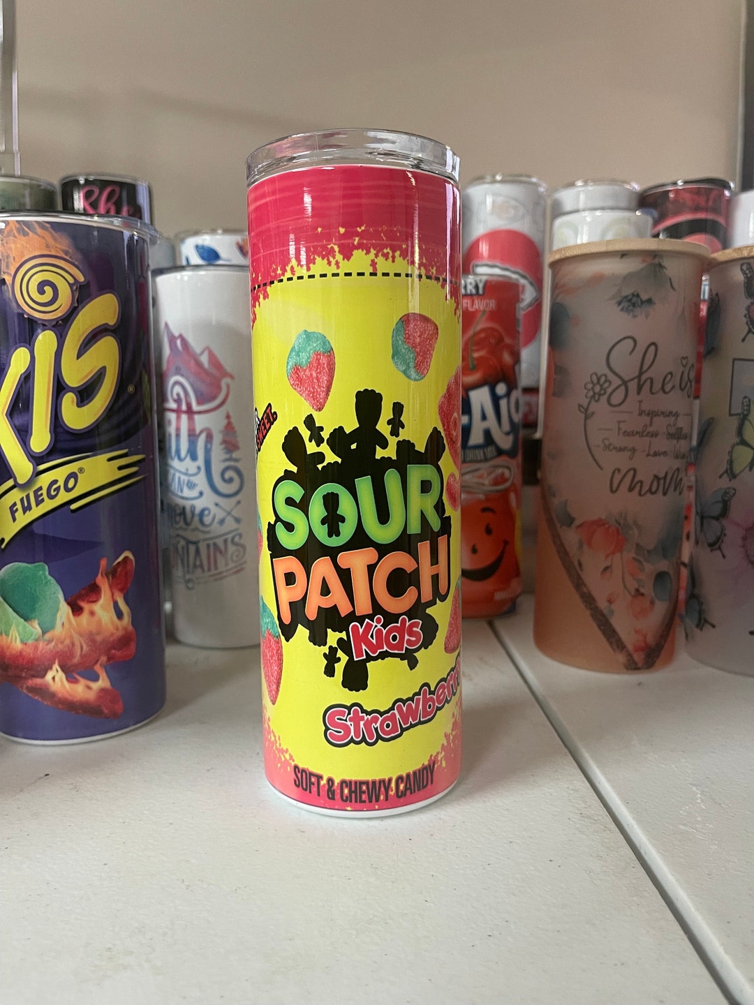 20 Oz Sour Patch Stainless Steel Double Walled Tumbler - Etsy