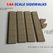1/64 Scale Sidewalks for City Diorama (S Scale City Accessories) SET of ...