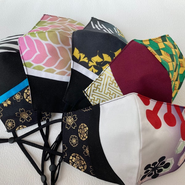 Kimono Face Mask - Etsy