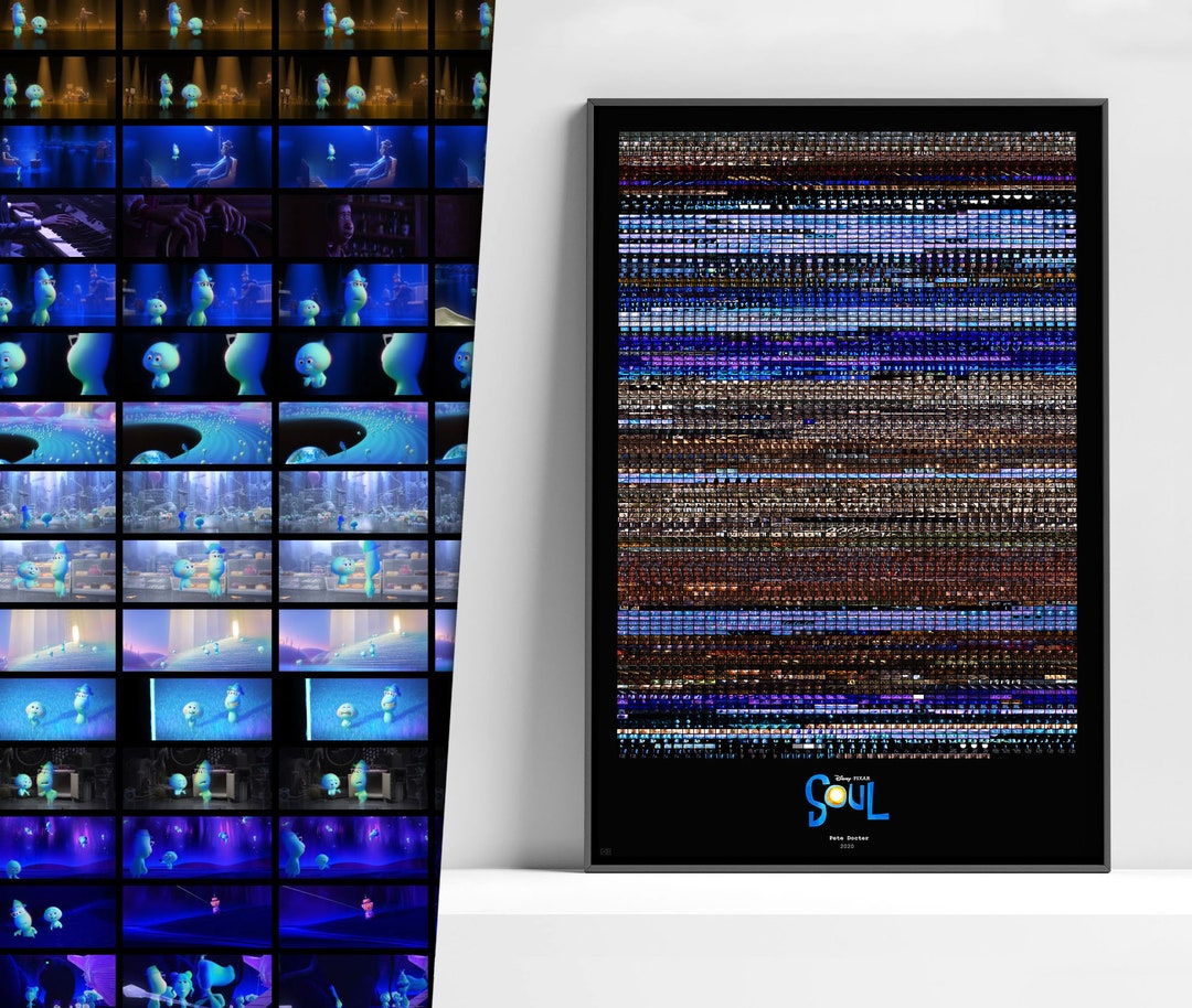 Soul (2020) Frame Poster, Soul Animation Movie Poster, Soul Pixar ...