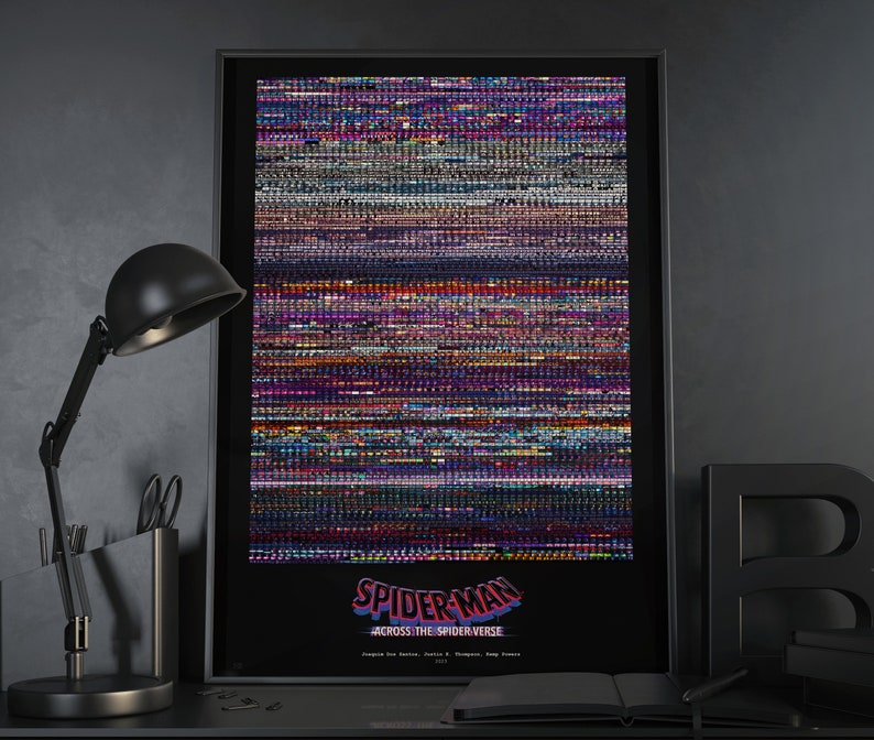 Spider-man: Across the Spider-verse Frame Poster (digital Download) - Etsy