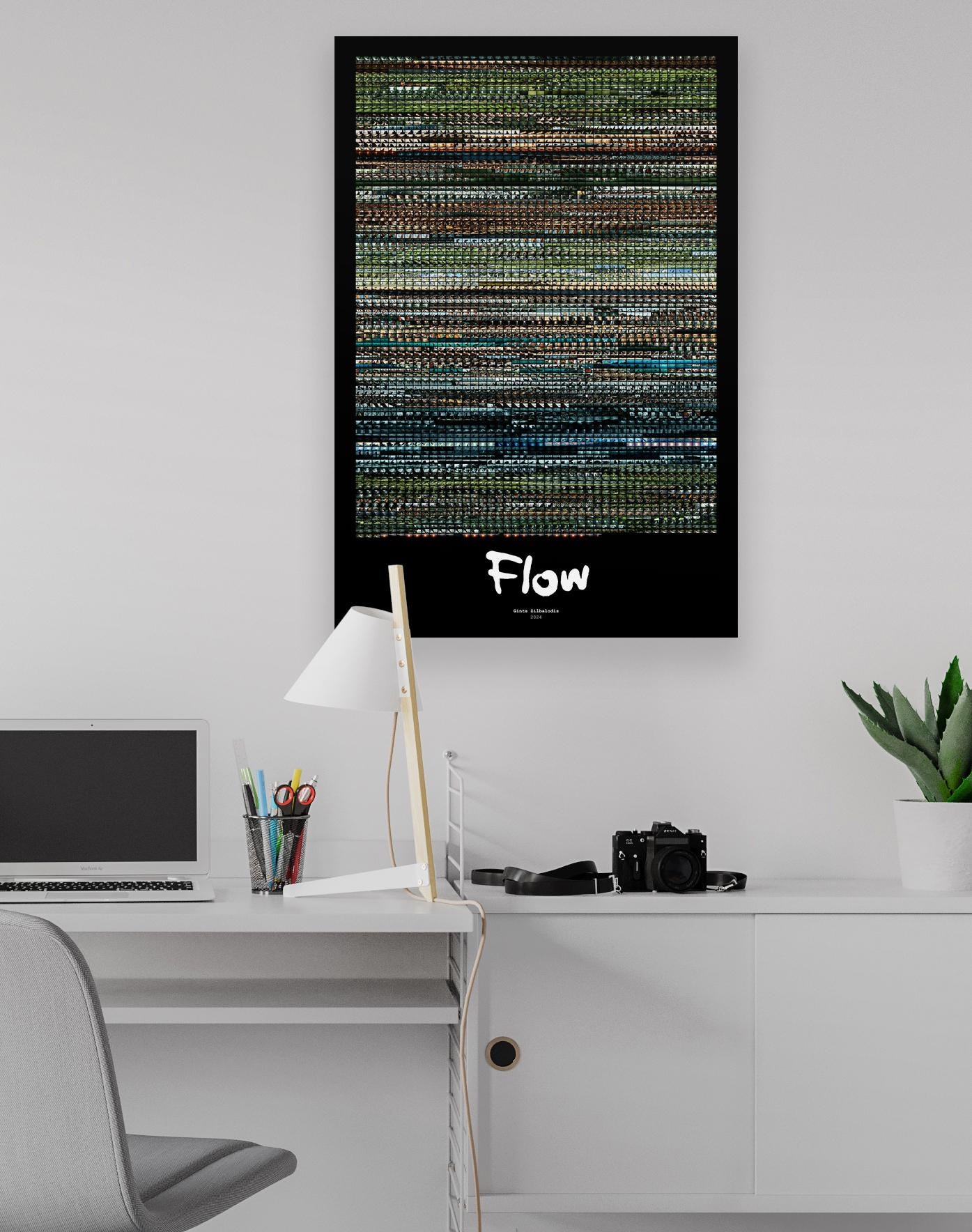 Flow (2024) Frame Poster, Flow Movie Poster, Flow Poster - Etsy