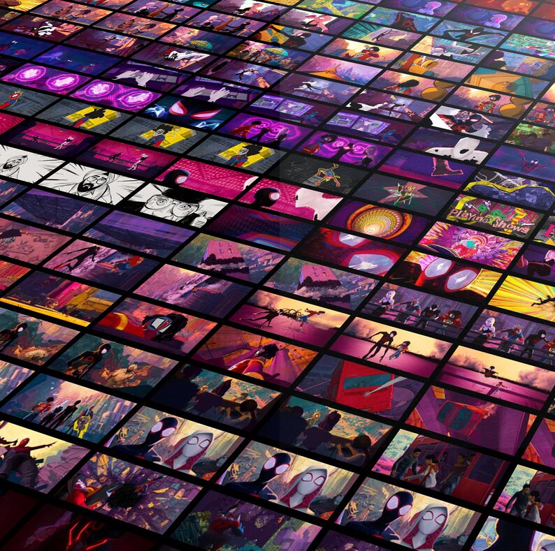 Spider-man: Across the Spider-verse Frame Poster (digital Download) - Etsy