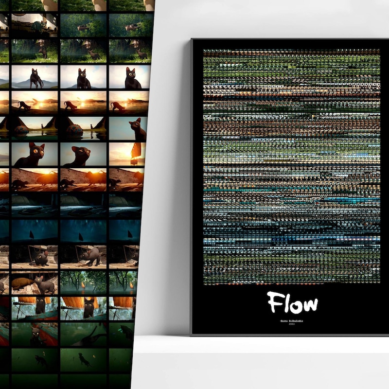 Flow 2024 Movie Poster - Etsy