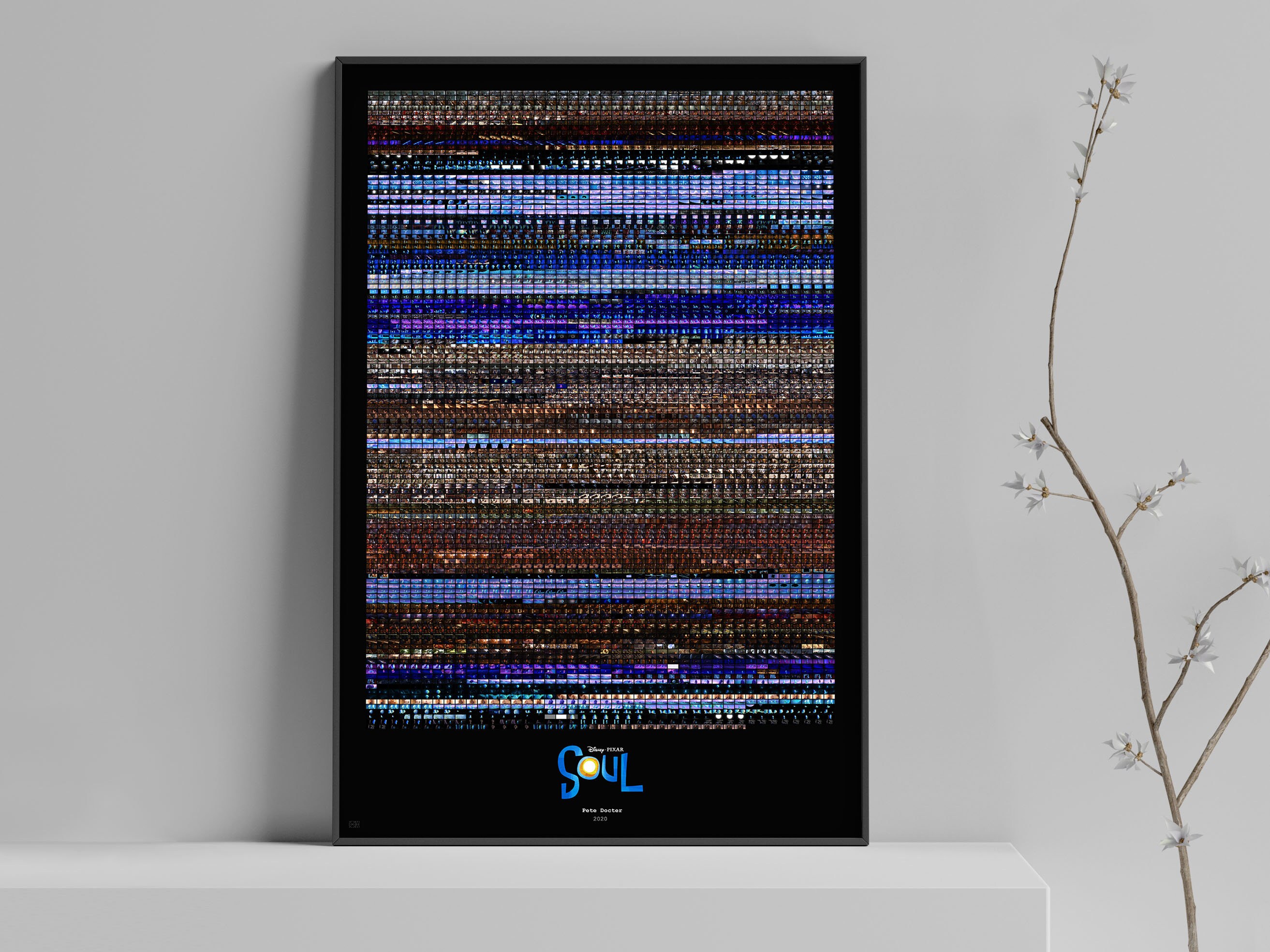 Soul (2020) Frame Poster, Soul Animation Movie Poster, Soul Pixar ...