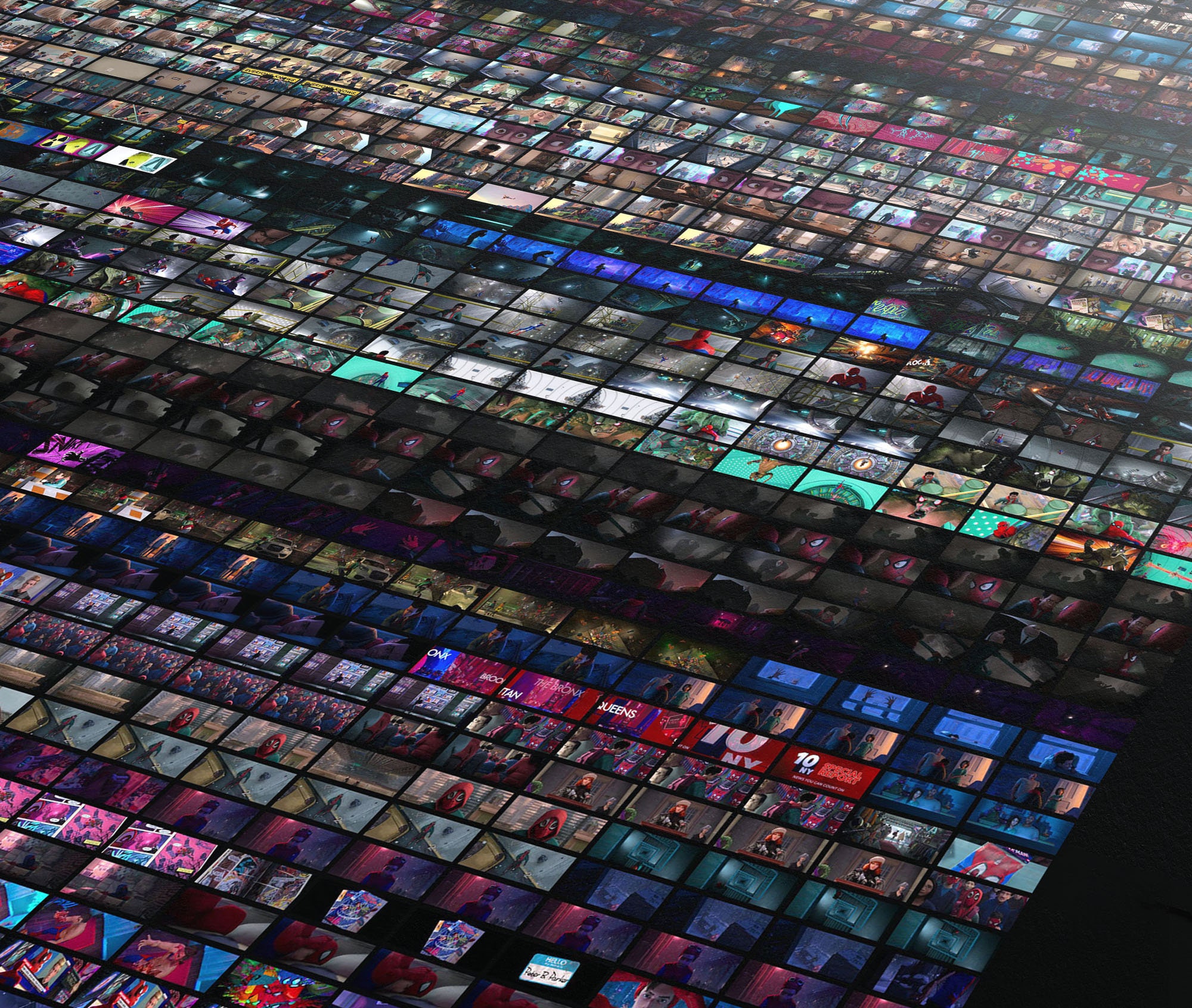 Spider-man: Into the Spider-verse Frame Poster, Spider Man Movie Poster ...