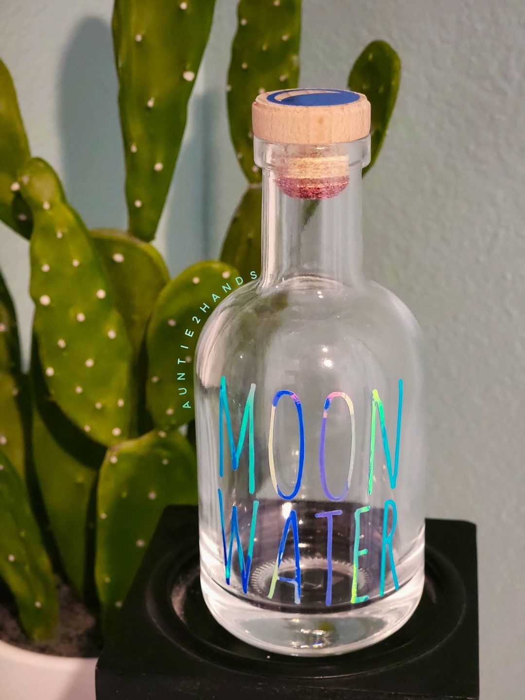 Moon Water | Glass Bottle for Moon Water | Full Moon - Etsy