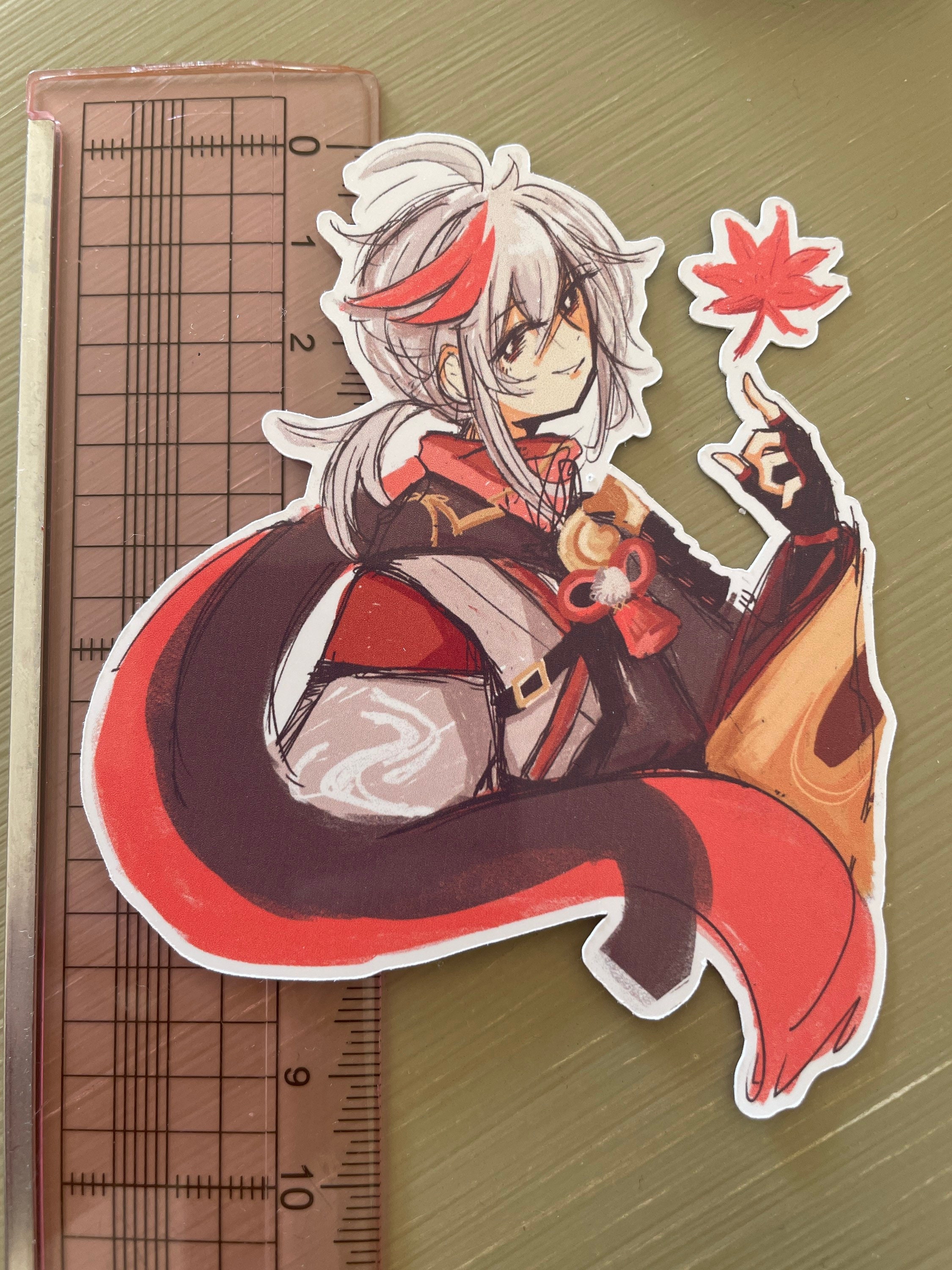 Genshin Kazuha Sticker - Etsy