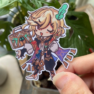Genshin Kaveh Chibi Sticker - Etsy