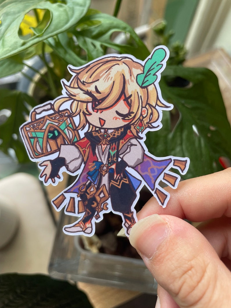 Genshin Kaveh Chibi Sticker - Etsy