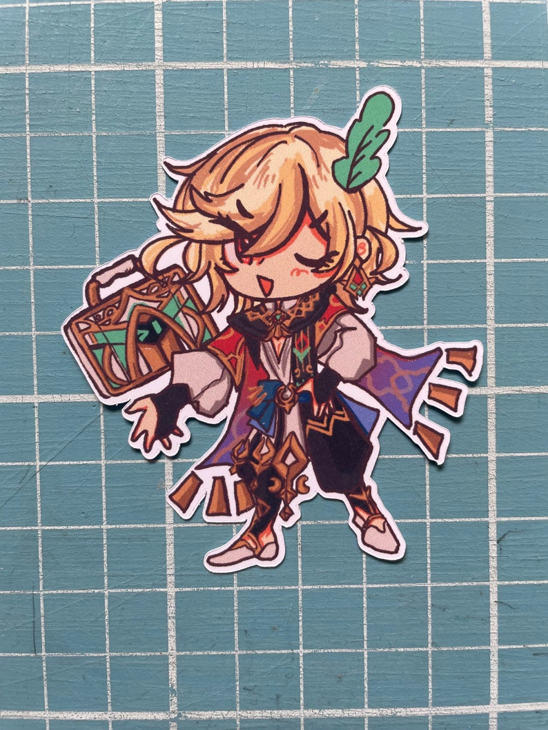 Genshin Kaveh Chibi Sticker - Etsy