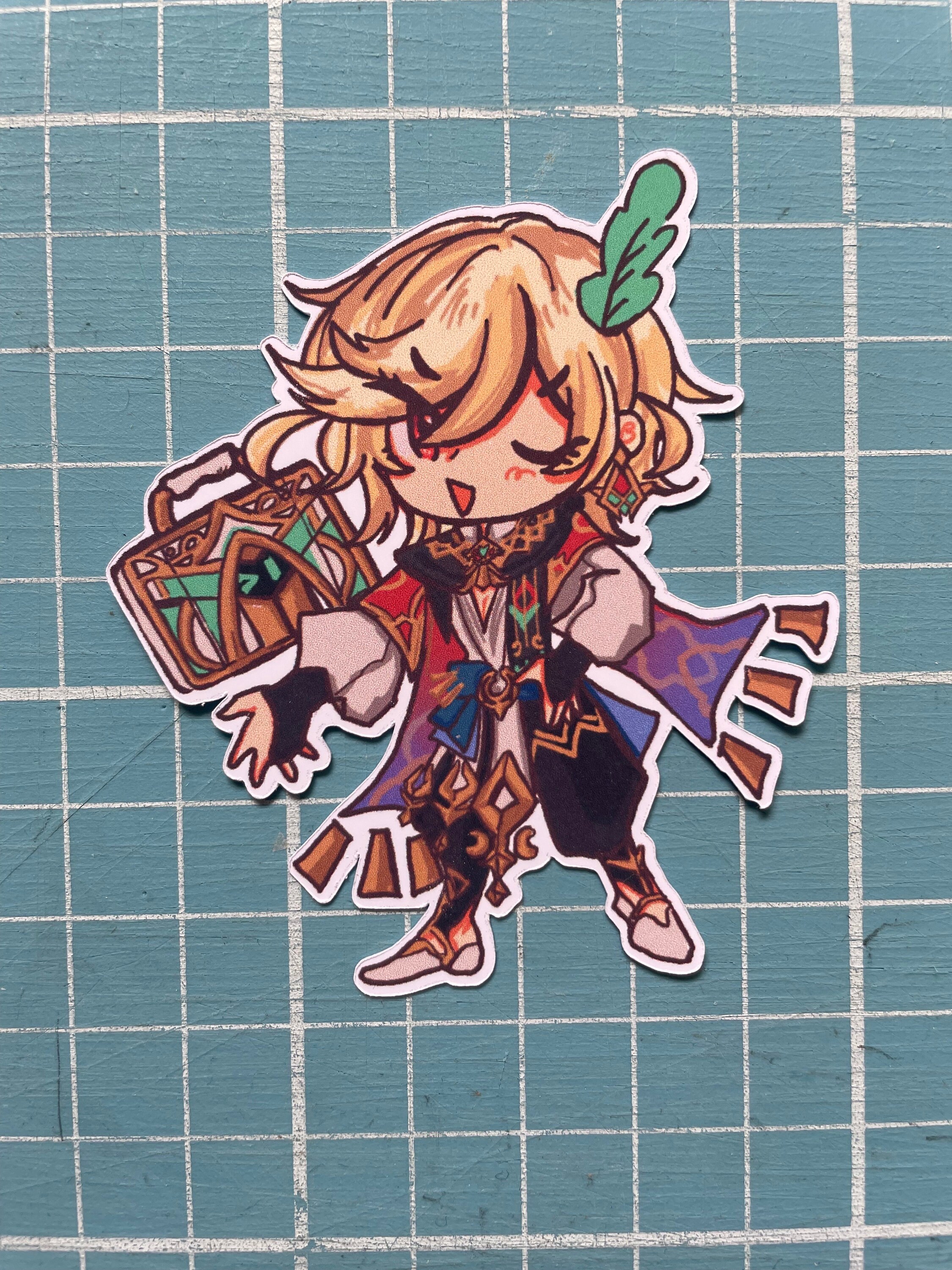 Genshin Kaveh Chibi Sticker - Etsy
