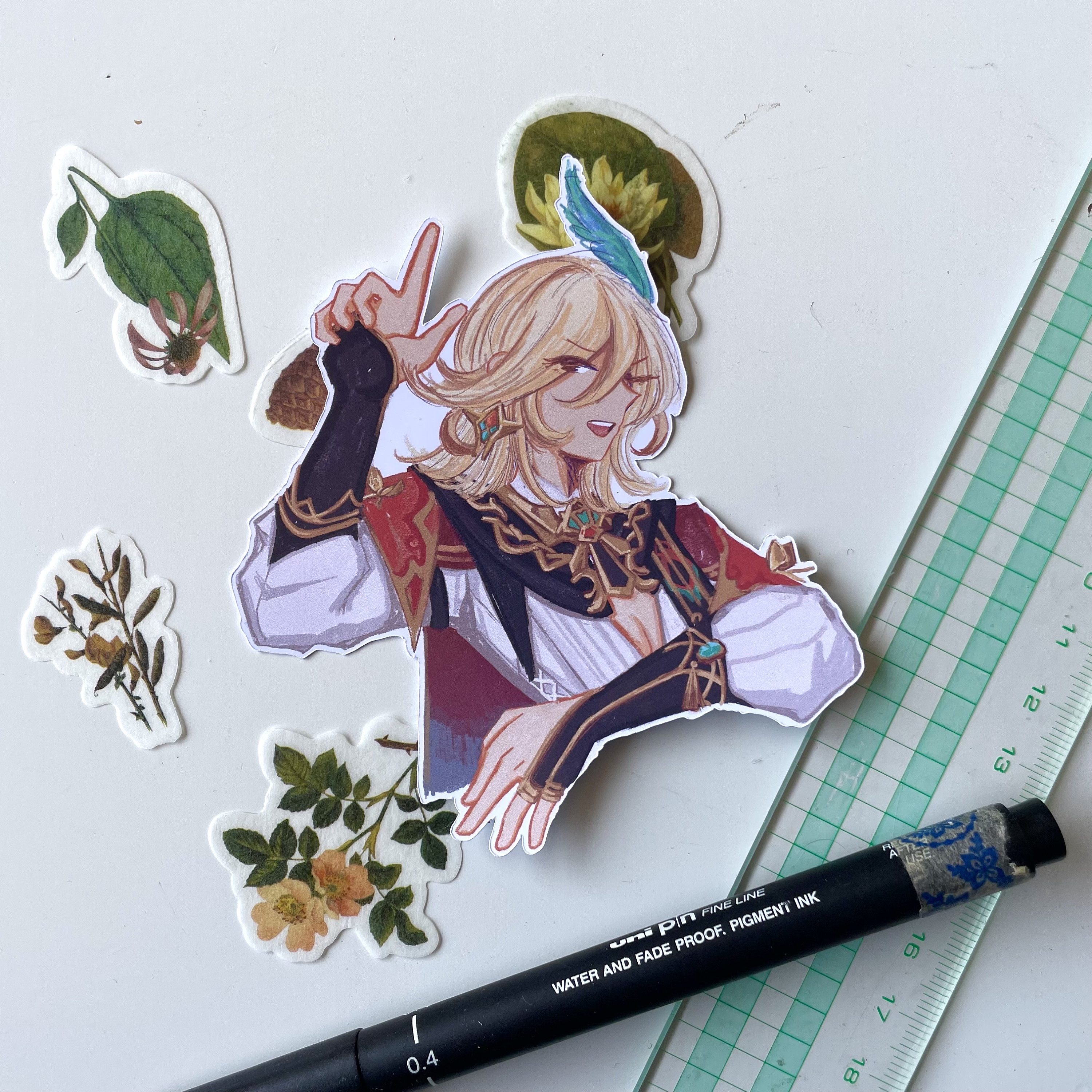 Genshin Kaveh Sticker - Etsy