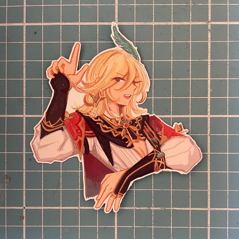 Genshin Kaveh Sticker - Etsy