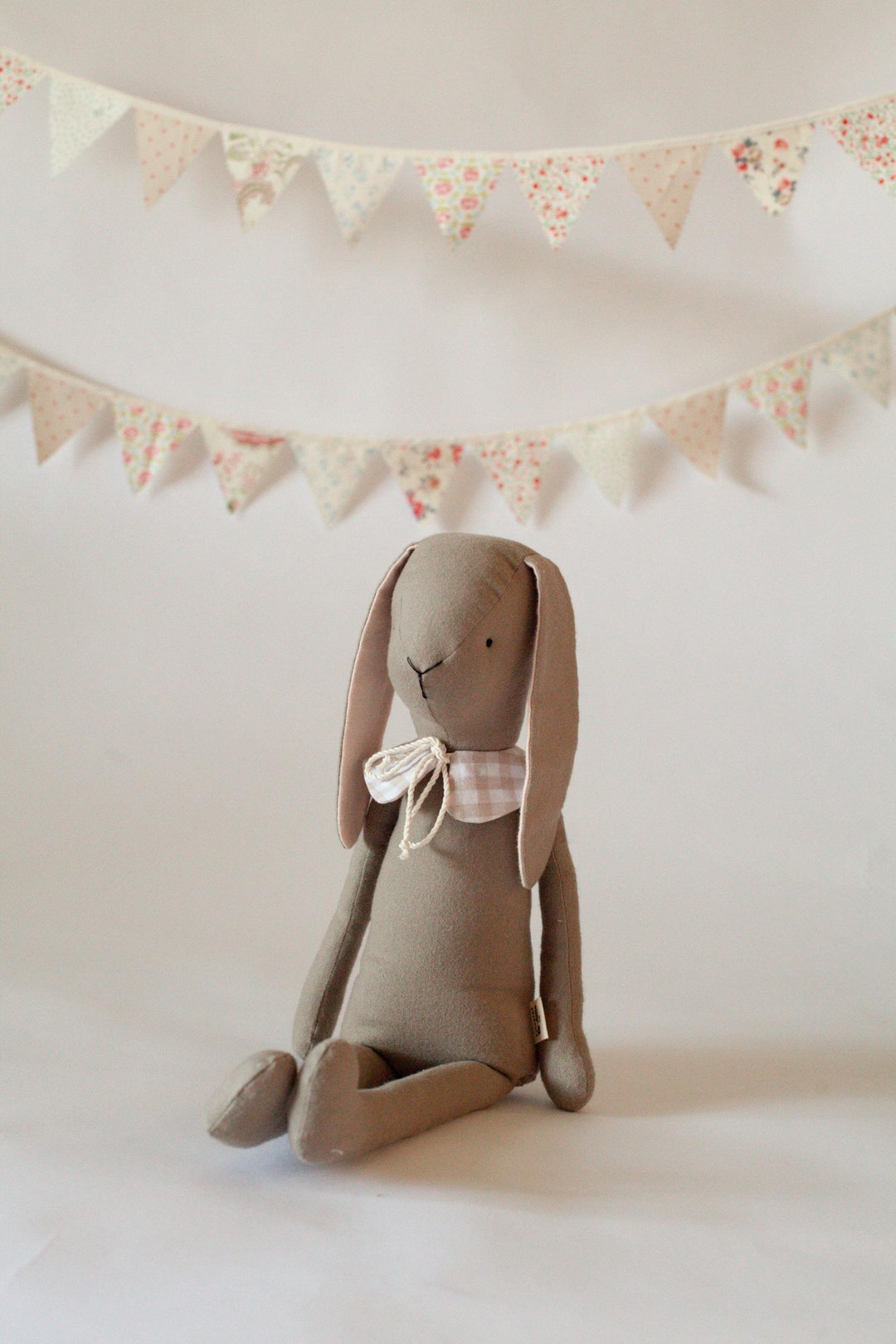 Rosemary the Rabbit - Handmade 21 Inch Stuffed Animal - Stuffed Rabbit ...