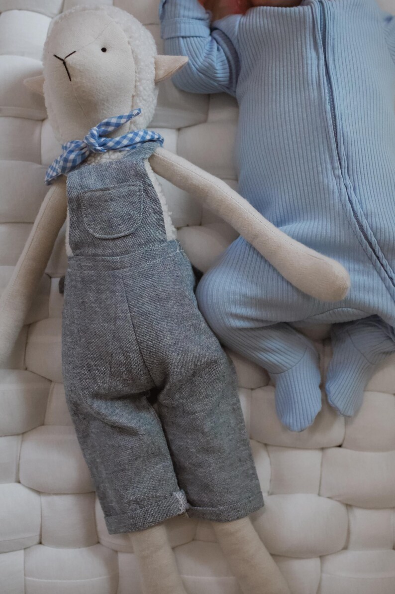 Winston the Sheep - Handmade 21 Inch Stuffed Animal - Stuffed Sheep - Etsy