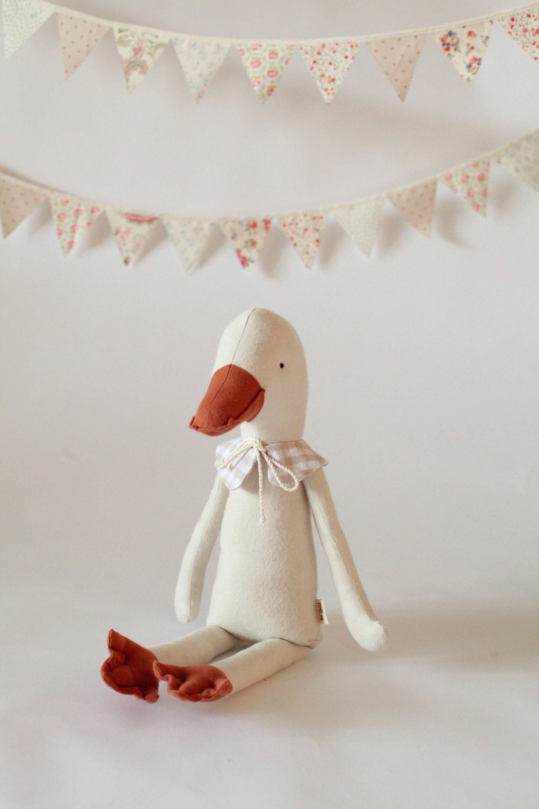 Marmalade the Goose - Handmade 21 Inch Stuffed Animal - Stuffed Goose ...