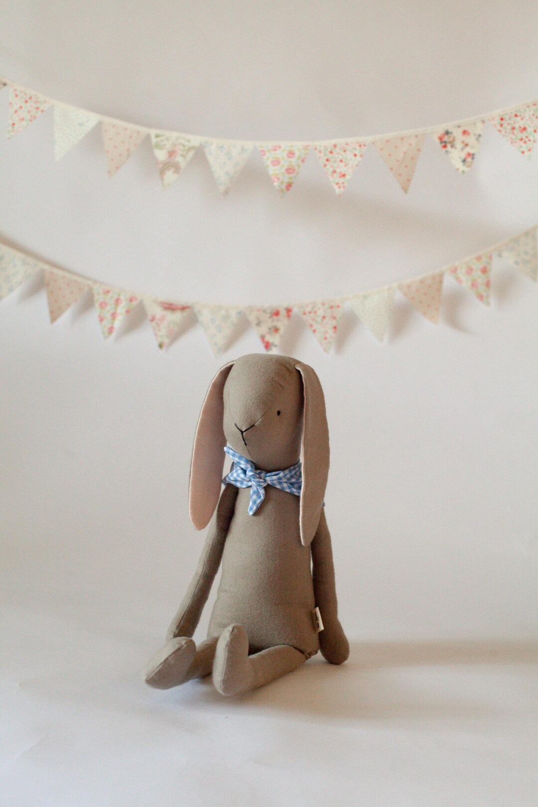 Fredrick the Rabbit - Handmade 21 Inch Stuffed Animal - Stuffed Rabbit ...