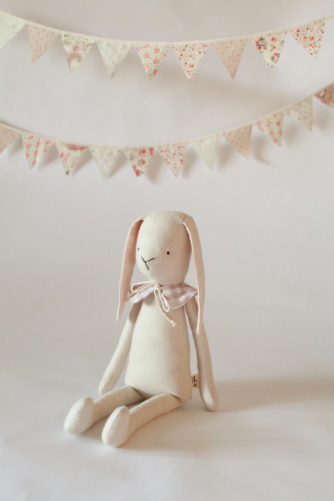 Lucy the Rabbit Handmade 21 Inch Stuffed Animal Stuffed Rabbit - Etsy