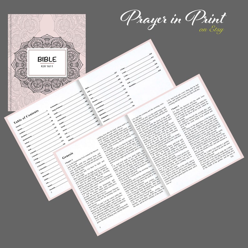 Bible Prayer Pack | Etsy