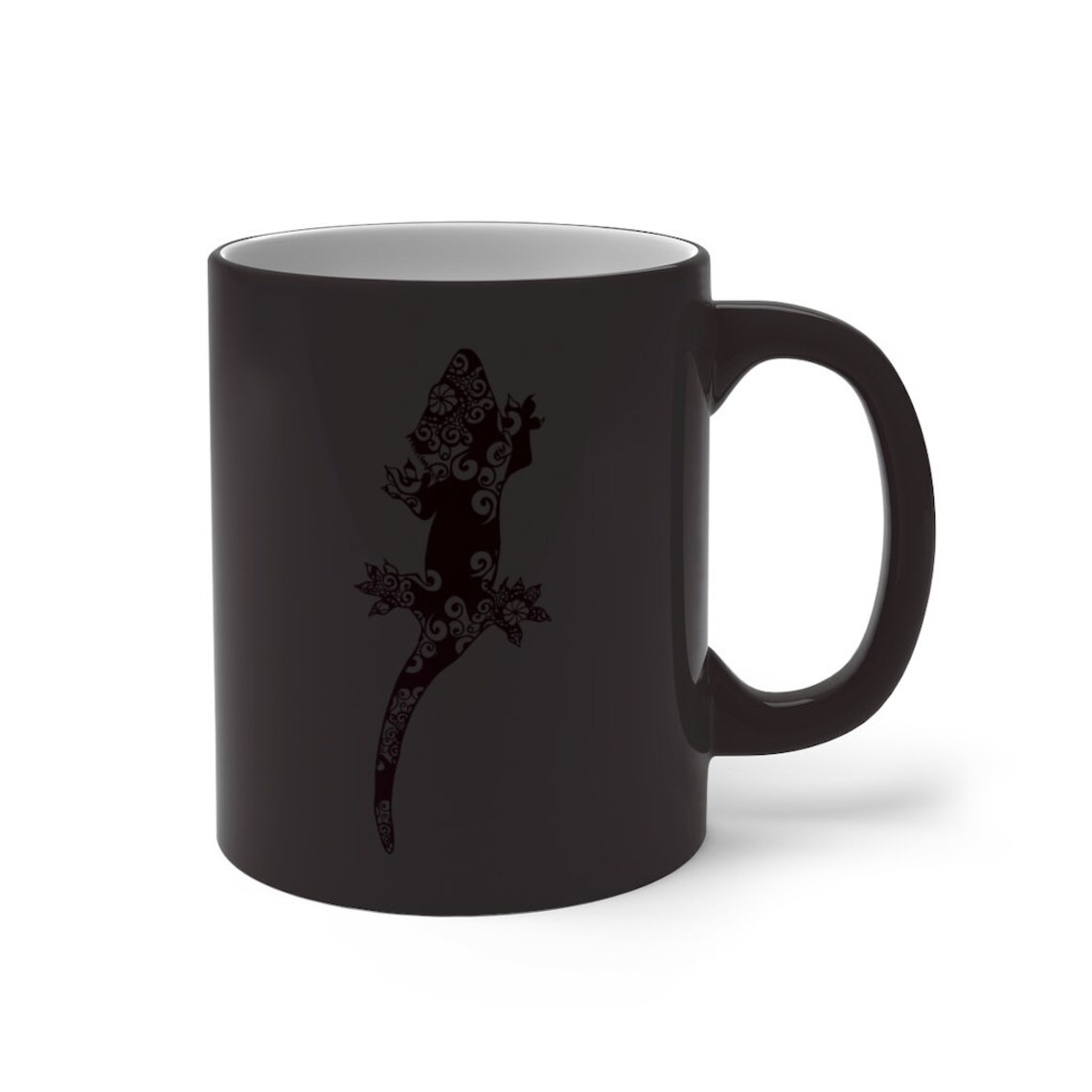 Crested Gecko Color Changing Mug, Lizard, Reptile, Coffee Mug, Coffee ...