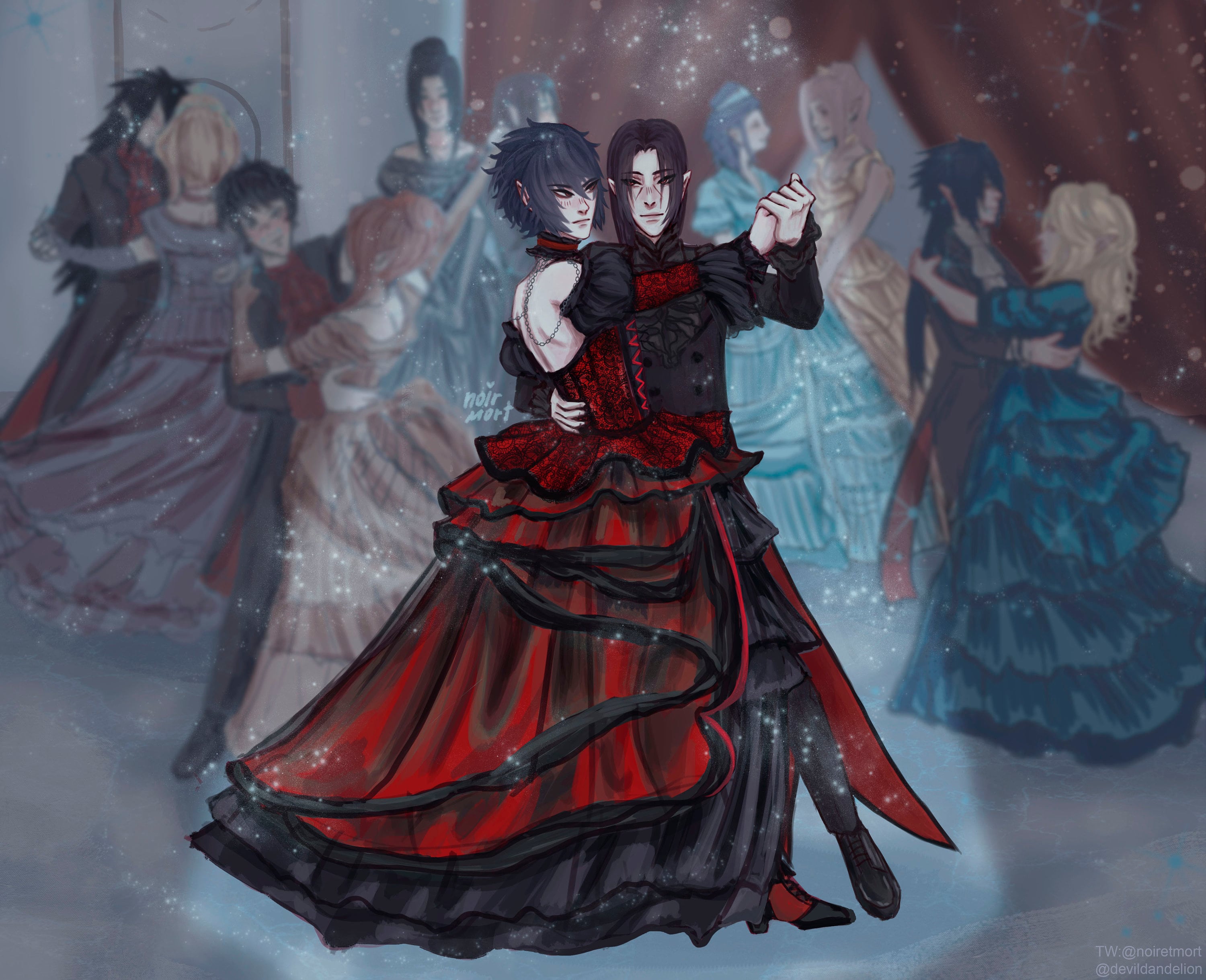 Custom Anime Art, Character Commission Digital Art, Anime, Custom ...