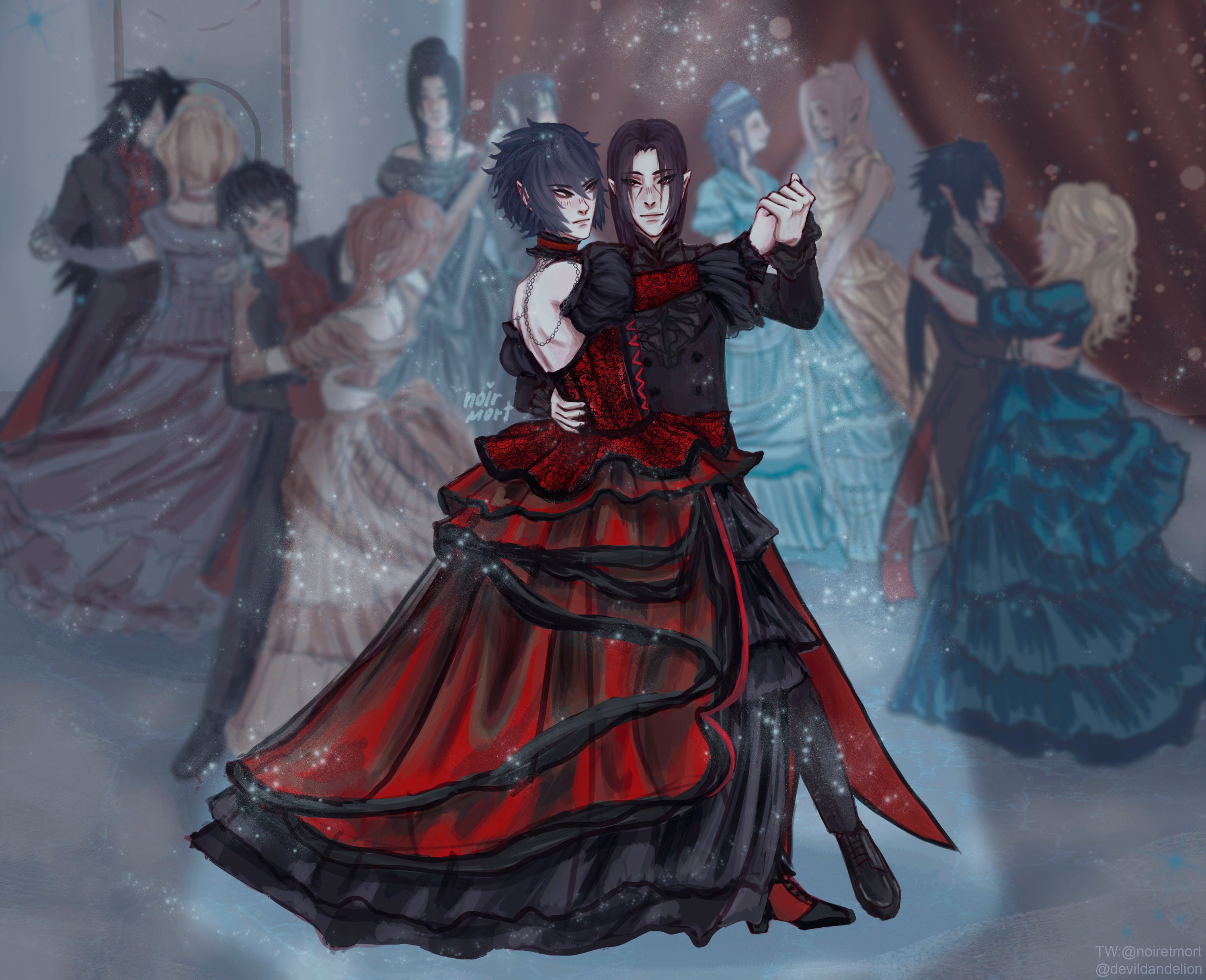 Custom Anime Art, Character Commission Digital Art, Anime, Custom ...