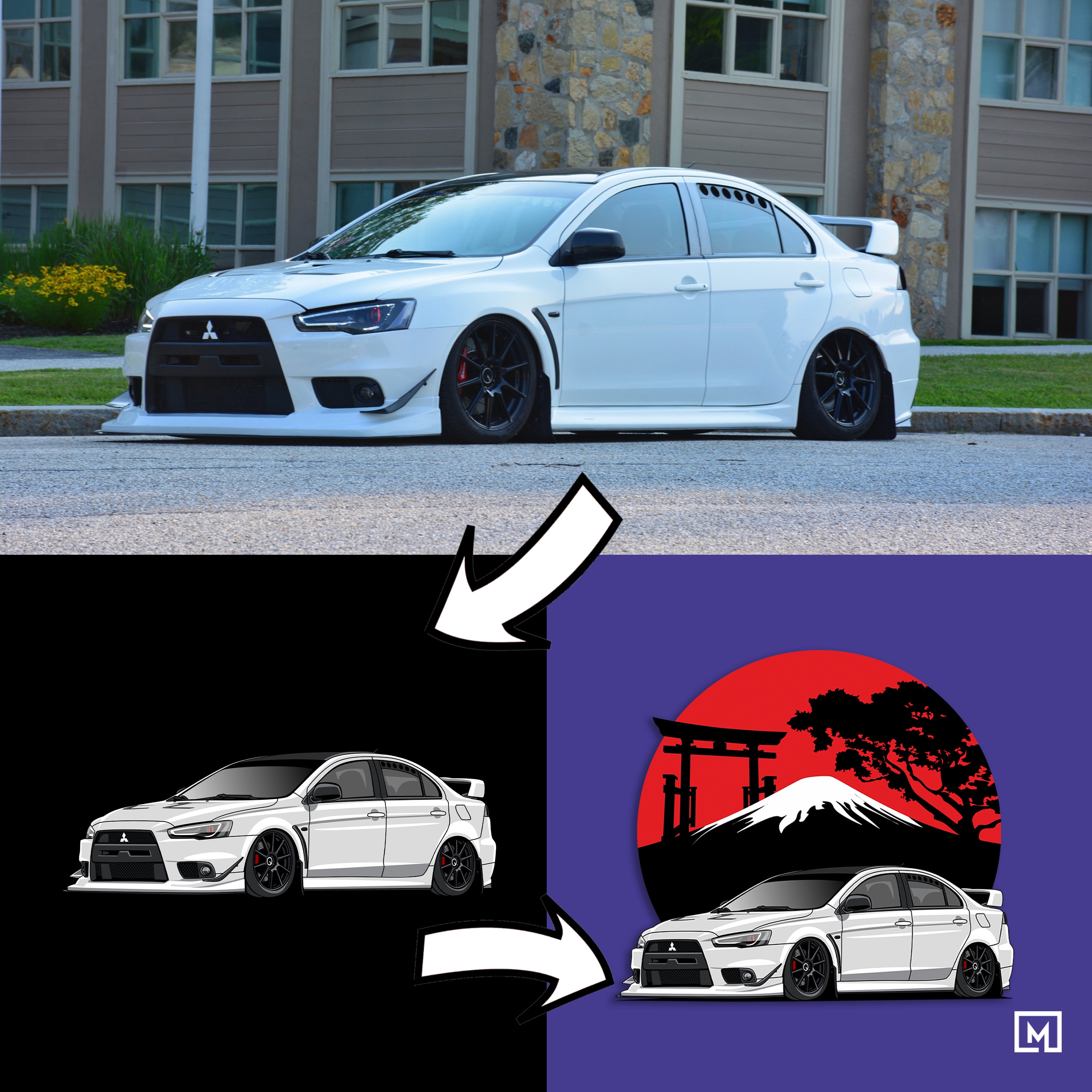 Custom Car Digital Drawing Vector Car Illustration Customized - Etsy