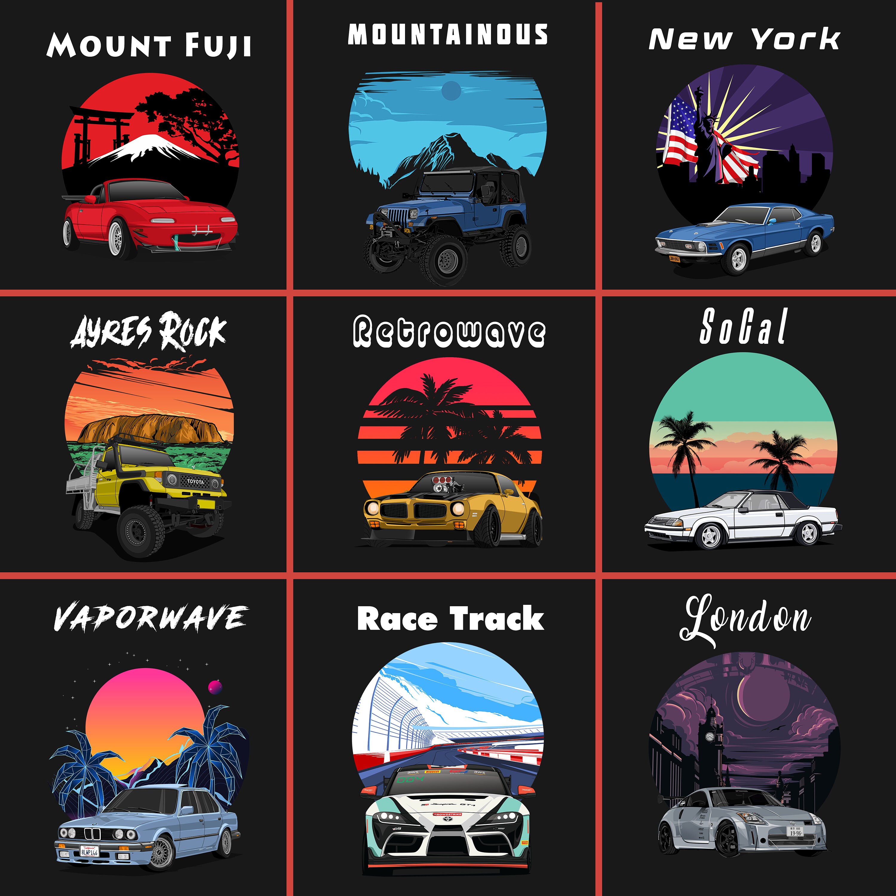 Custom Car Digital Drawing Vector Car Illustration Customized - Etsy