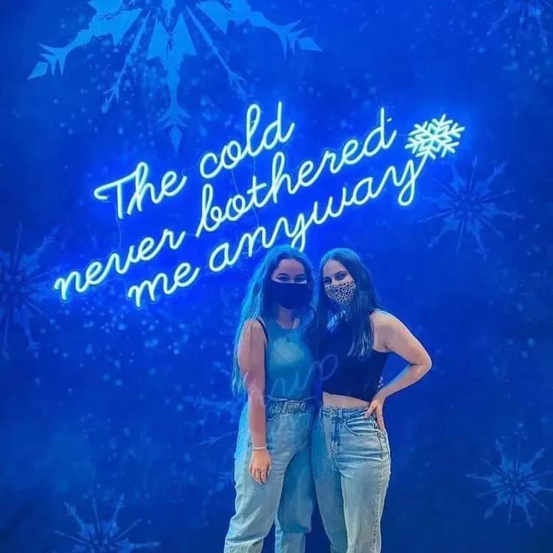 Custom LED Neon Sign, Wall-mounted Light-up Quotes for Photo Booth ...