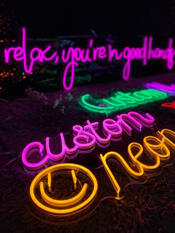 Personalized Name Lights Custom Name Neon Sign LED Neon Lights
