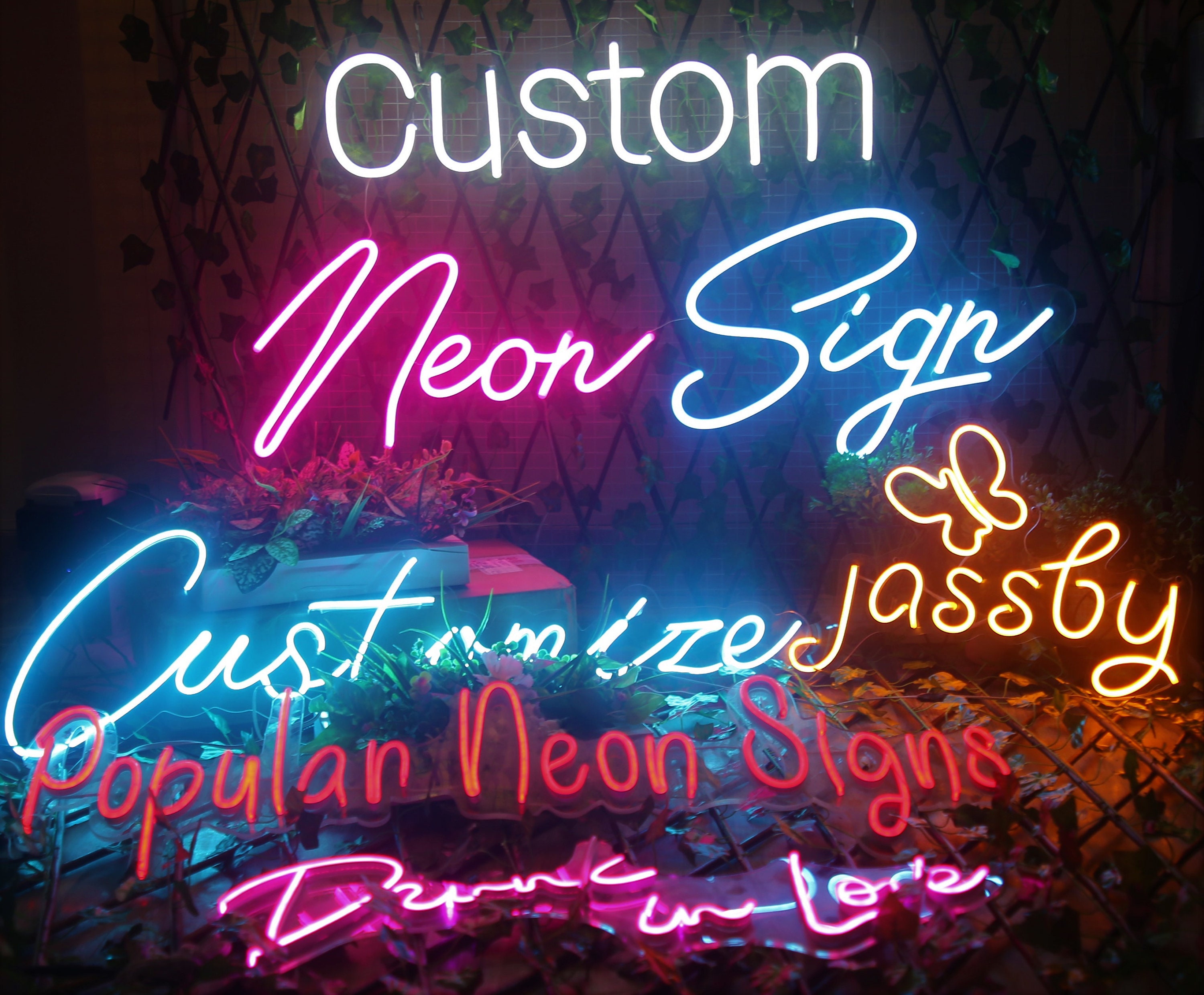 Custom Neon Sign Neon Sign Personalized Neon Sign Neon - Etsy
