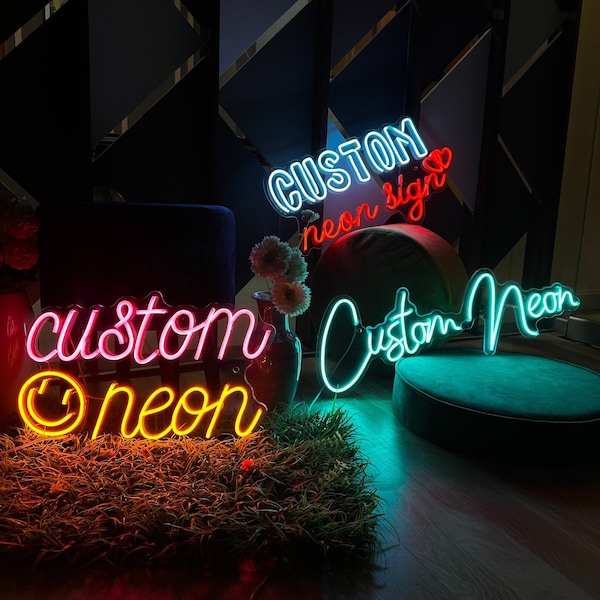 Custom Neon Sign - Etsy