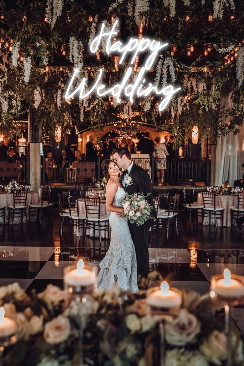 Custom Neon Sign Wedding Decor Neon Wedding Sign Wall - Etsy