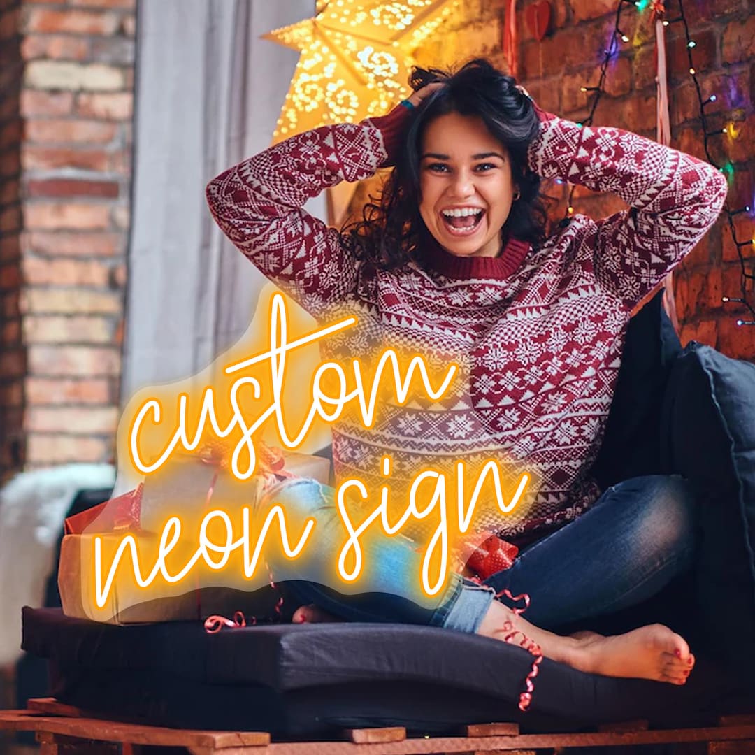 Custom Neon Sign | Neon Sign | Neon Sign Bedroom | Neon Sign Light ...