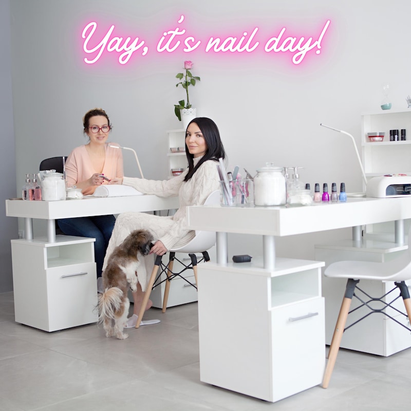 Neon Light Sign Hands - Etsy