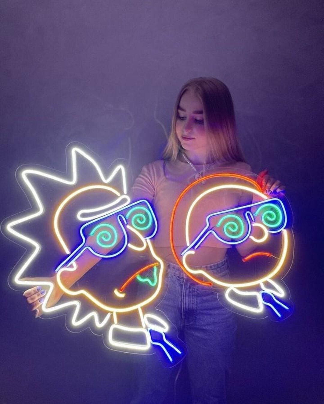 Custom Logo Sign | Aesthetic Name Neon Sign | Kids Birthday Gift ...